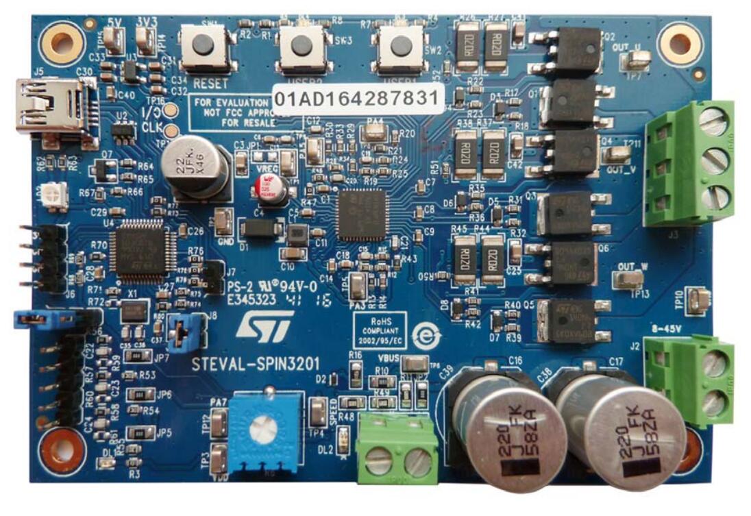 ST直流无刷电机开发板STEVAL-SPIN3202介绍 - 大大通(简体站)