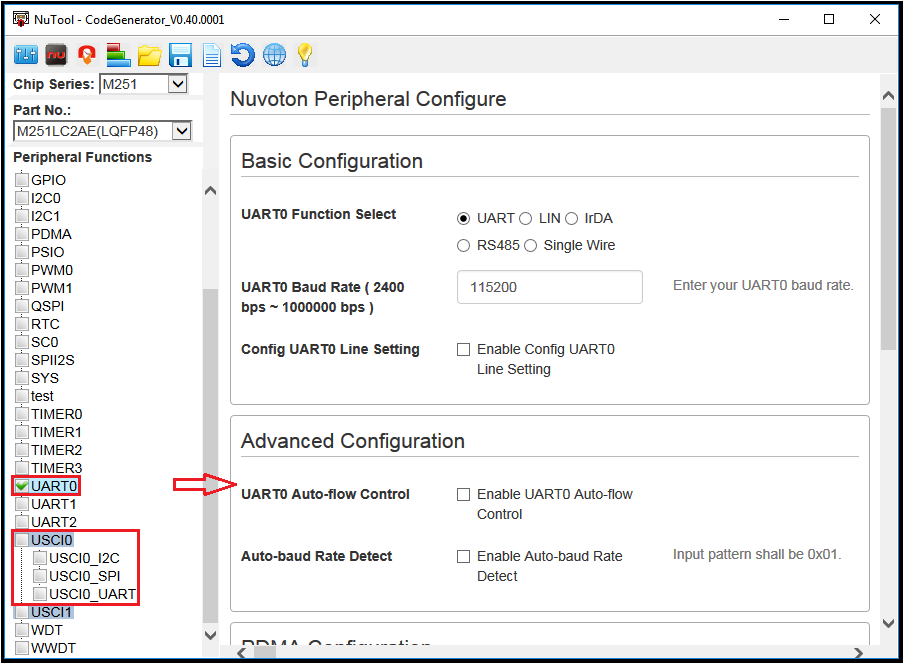 Nuvoton代码生成工具CodeGenerator介绍 - 大大通(简体站)