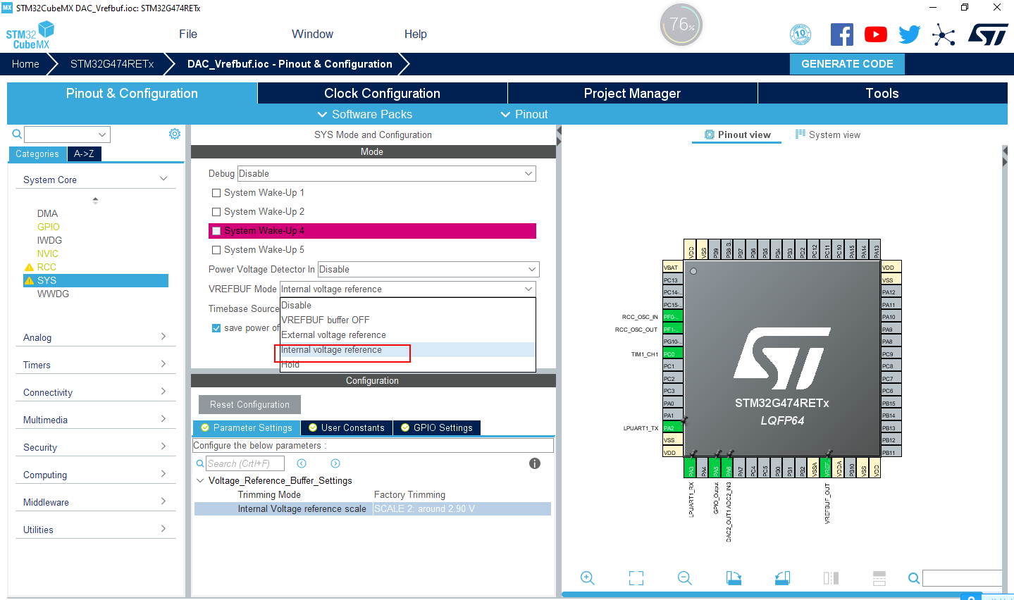 STM32G4 Vrefbuf内部参考输出应用与配置 - 大大通(简体站)