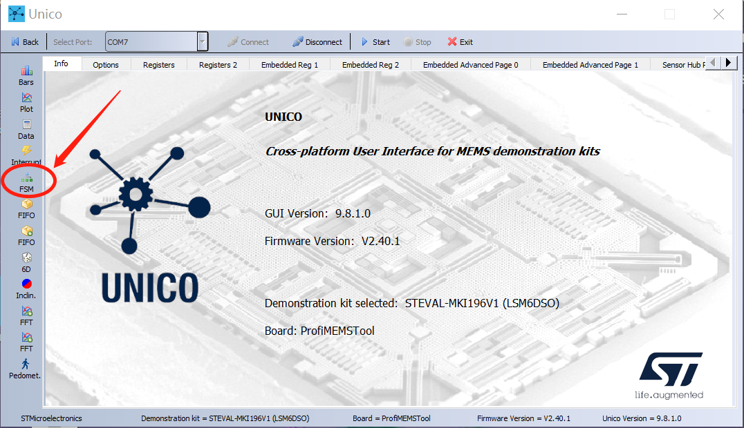 ST 六轴传感器LSM6DSO系列有限状态机(FSM)简介及使用 - 大大通(简体站)