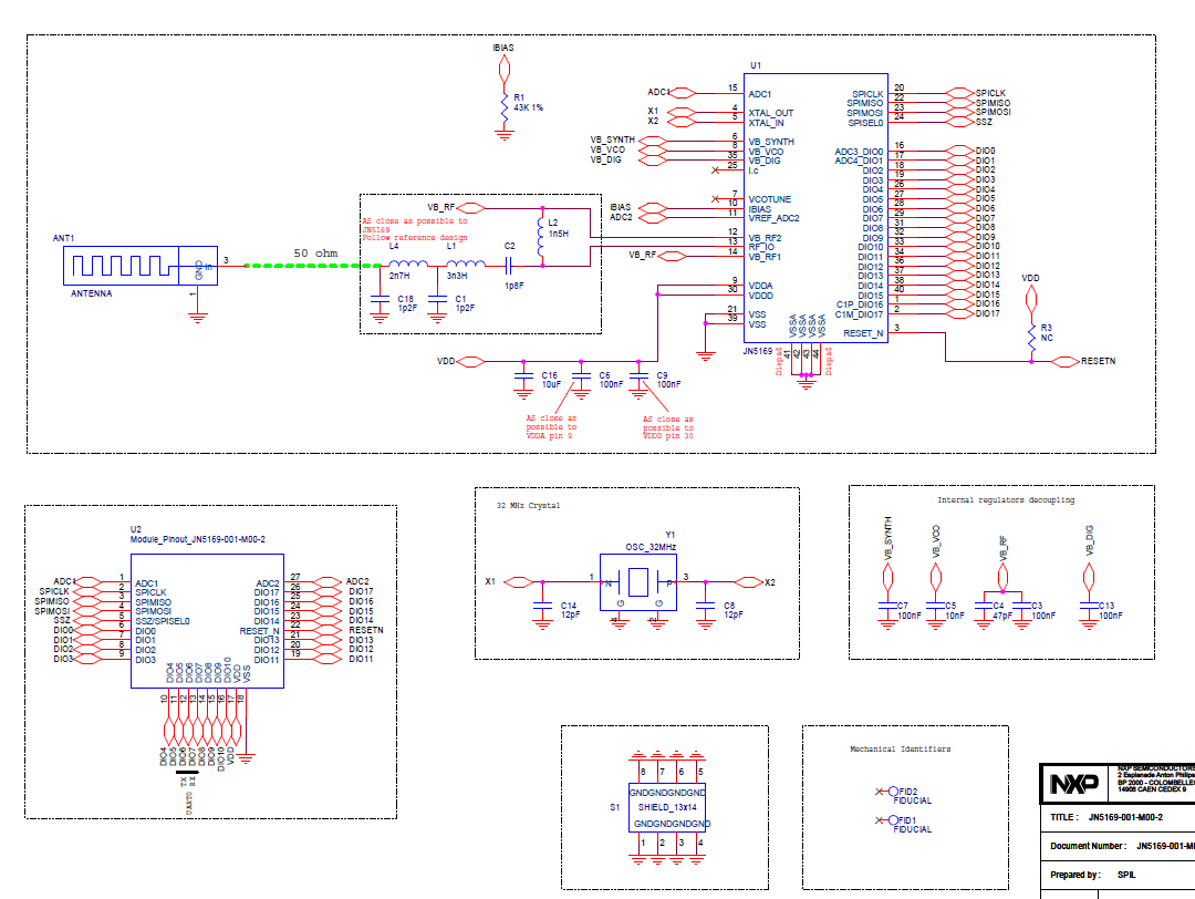 JN516 x 硬件参考设计简介 - 大大通(简体站)