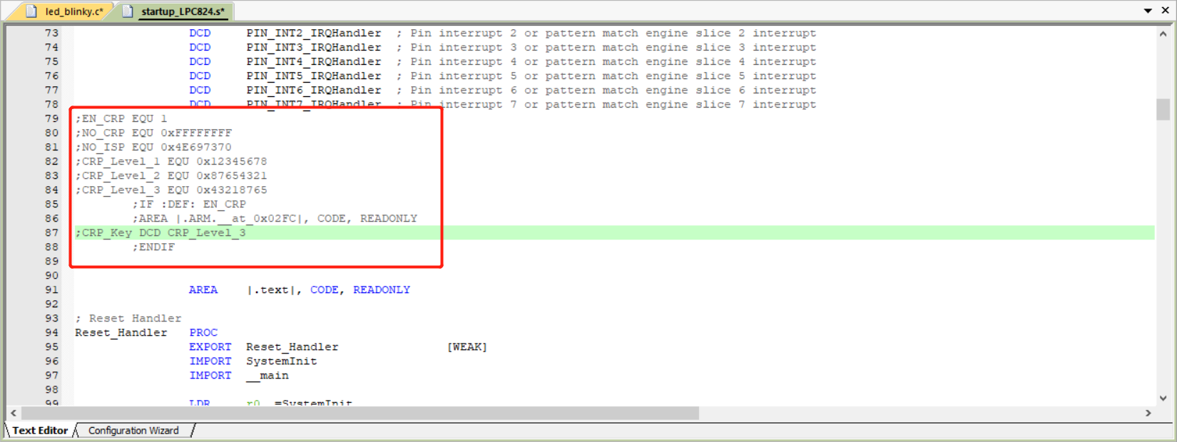 【LPC800 系列】 CRP 配置及使用（下） - 大大通(简体站)