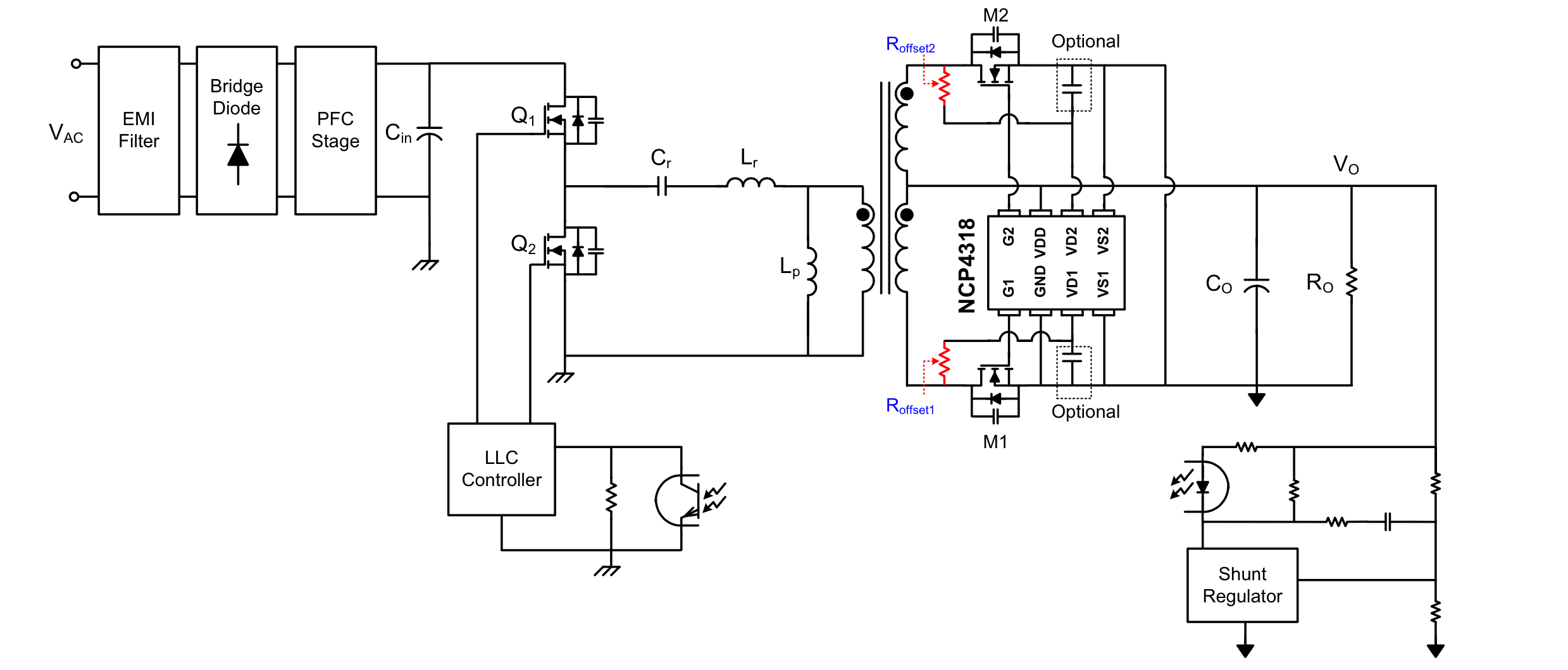 搭配LLC谐振变换器的高级同步整流(SR)控制器 ON NCP4318概述 - 大大通(简体站)