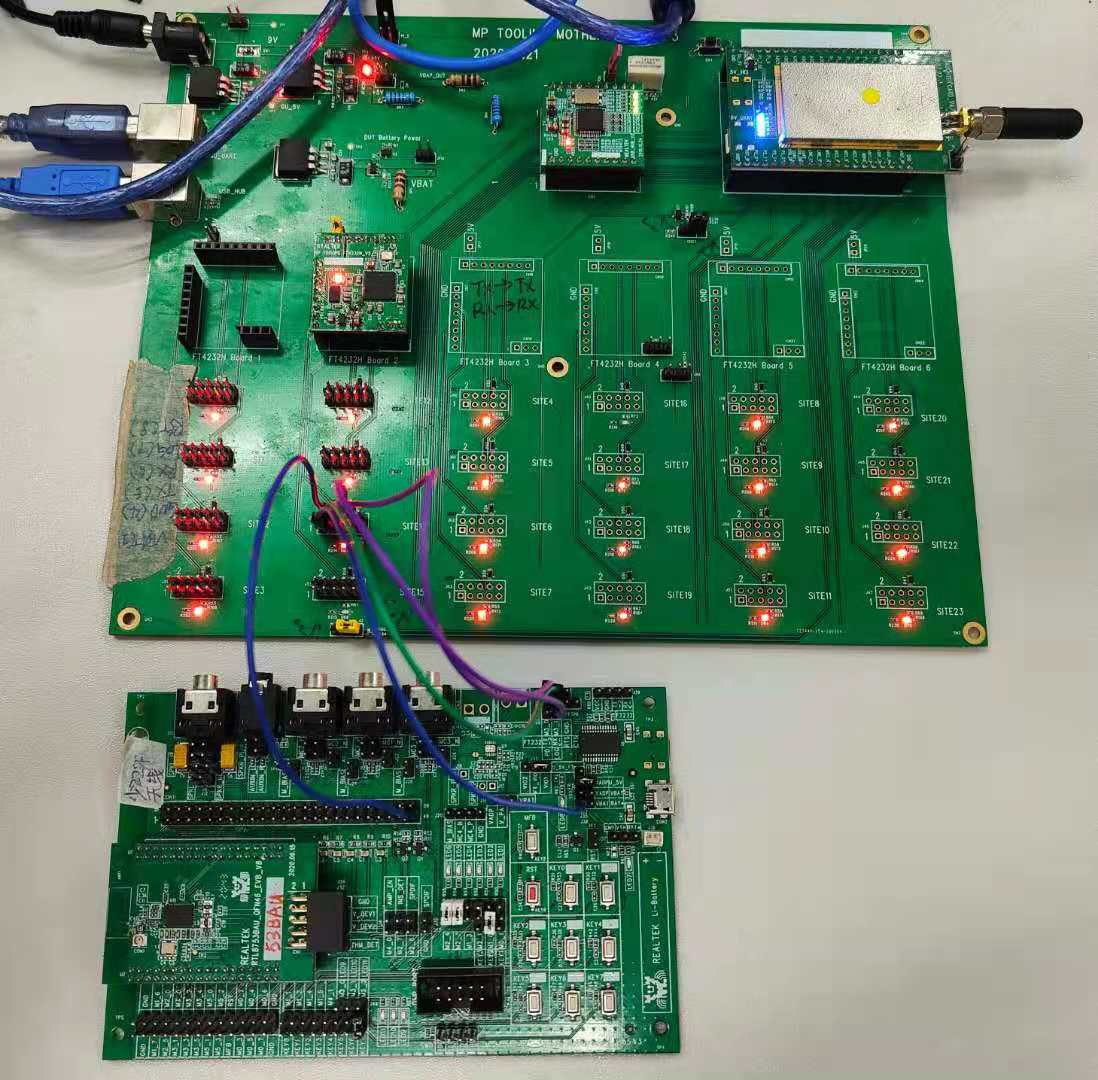 基于RealTek音频蓝牙1To24校频板的RTL8763B系列量产烧录与校频 - 大大通(简体站)