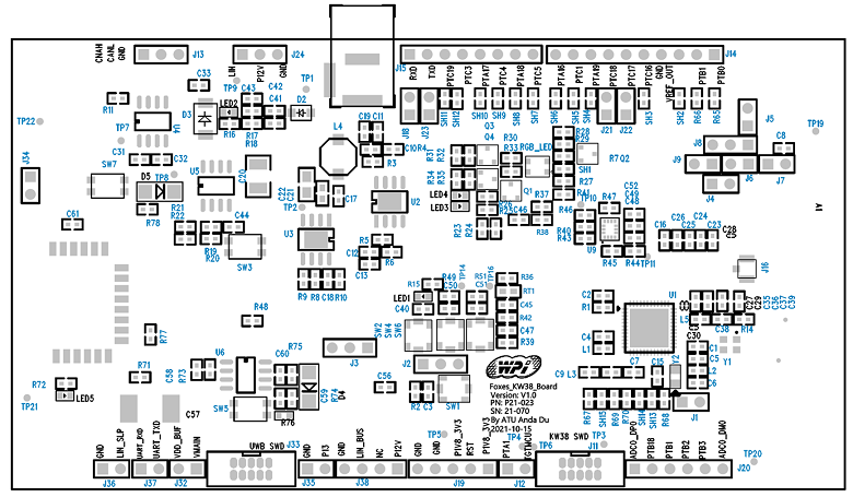 Foxes_BLE_KW38 Board 特点与功能简介 - 大大通(简体站)