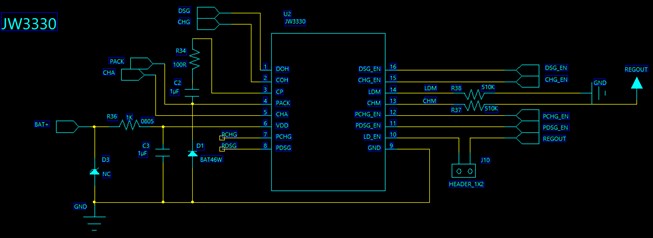 基于 JOULWATT-JW3376 AFE 原理图设计 - 大大通(简体站)