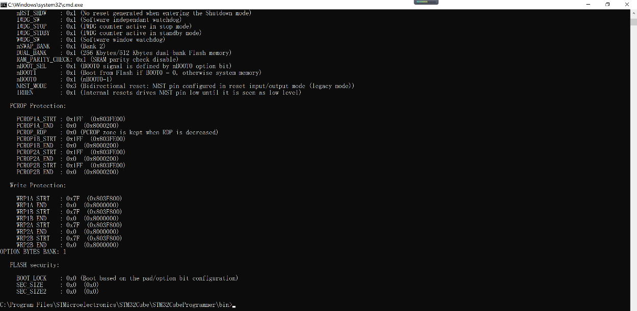 如何使用STM32CubeProgrammer 命令行烧录固件 - 大大通(简体站)