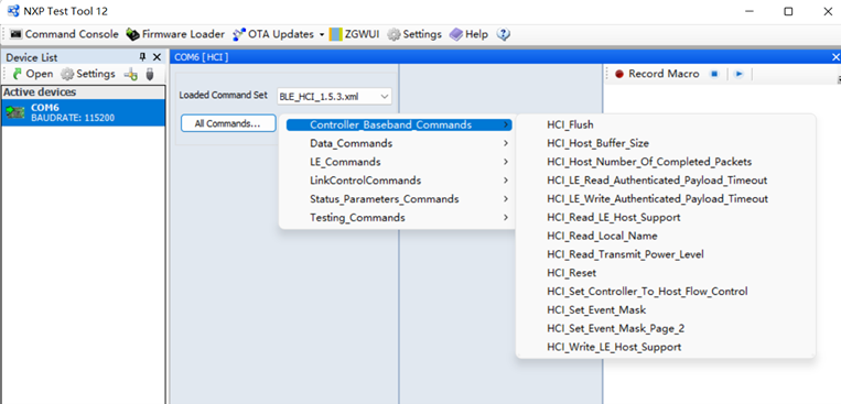 如何使用 HCI 命令控制 KW38 BLE Controller 控制器 - 大大通(简体站)