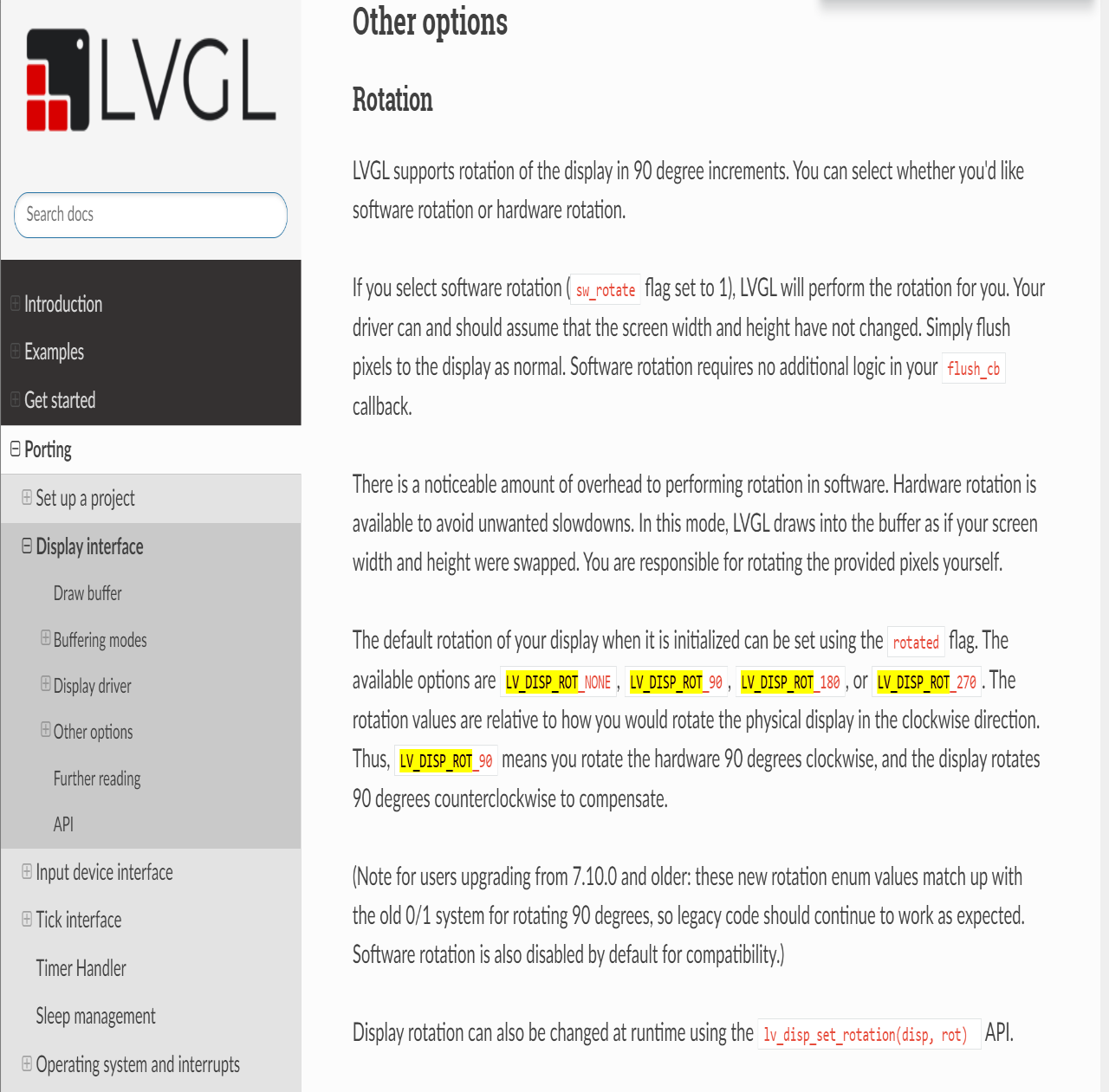 LVGL 之旋转屏幕方向 - 大大通(简体站)