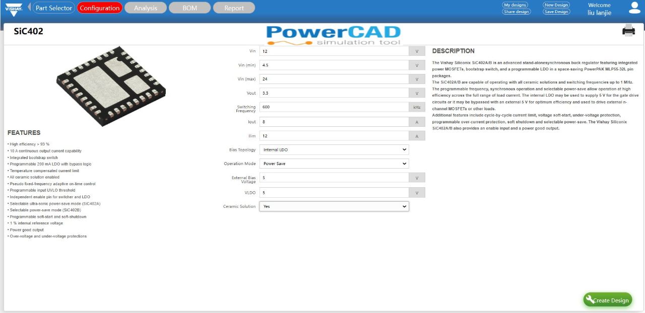 Vishay PowerCAD 仿真软件介绍 - 大大通(简体站)