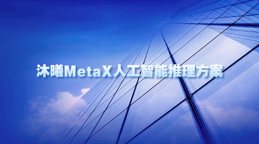 沐曦MetaX人工智能推理方案，加速AI应用的普惠化进程 - 大大通(简体站)