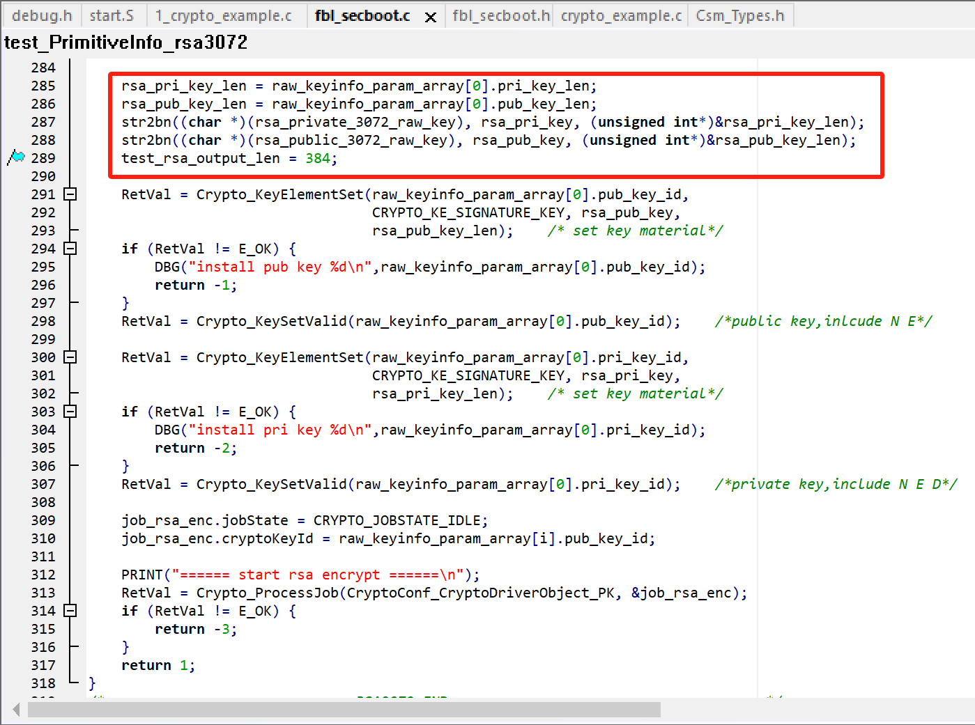 【E3 MCAL】RSA_3072_APP 完整性校验 - 大大通(简体站)