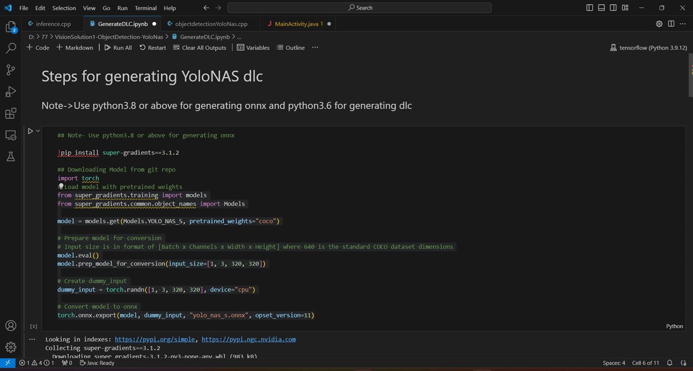 [高通SNPE SDK] YOLO-NAS AI model APK 實作 - 大大通(繁體站)
