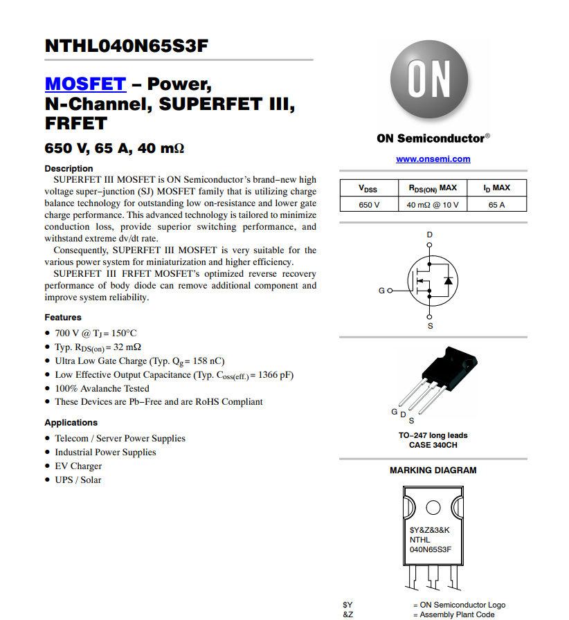 OBC 功率MOS 结温计算 - 大大通(简体站)