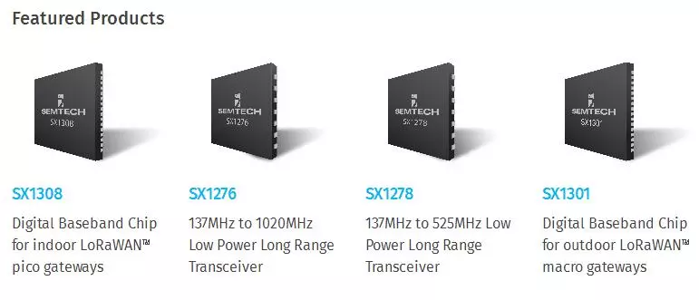 Semtech的九大产品平台介绍（系列六） - 大大通(简体站)